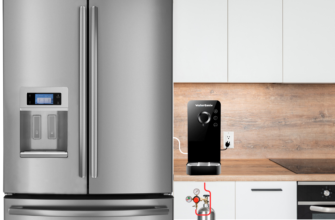 WaterGenie: effortless sparkling water on tap – WaterGenie