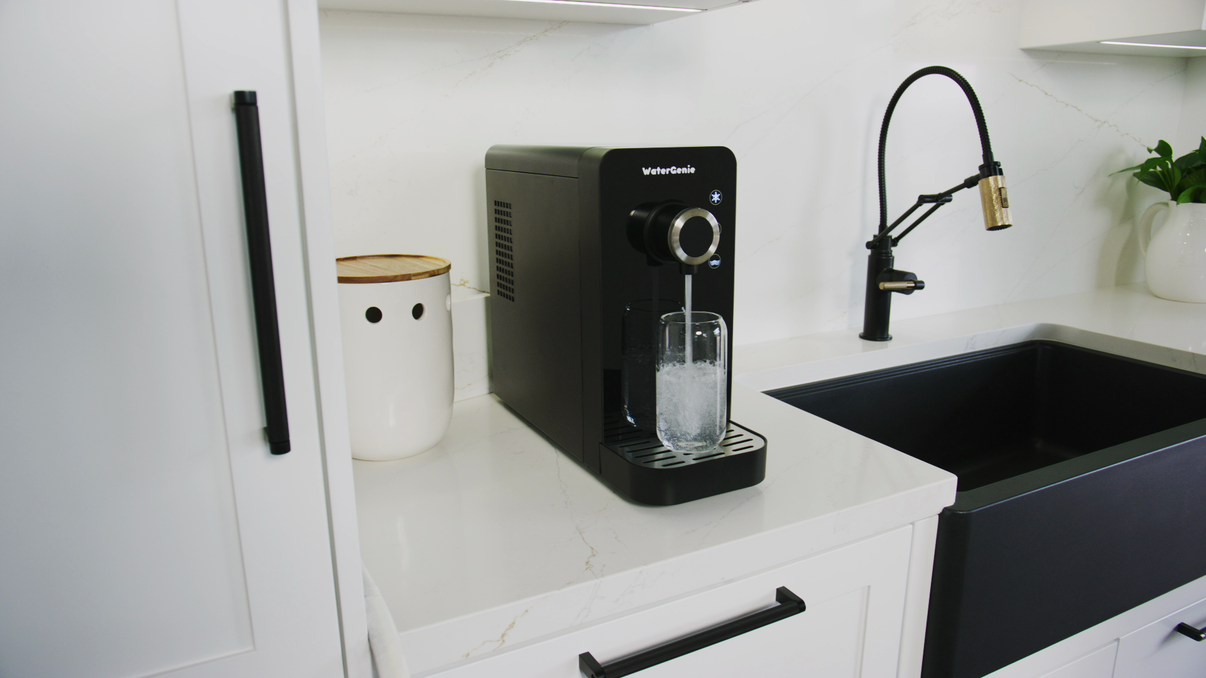 WaterGenie™ Countertop Sparkling Water System – WaterGenie